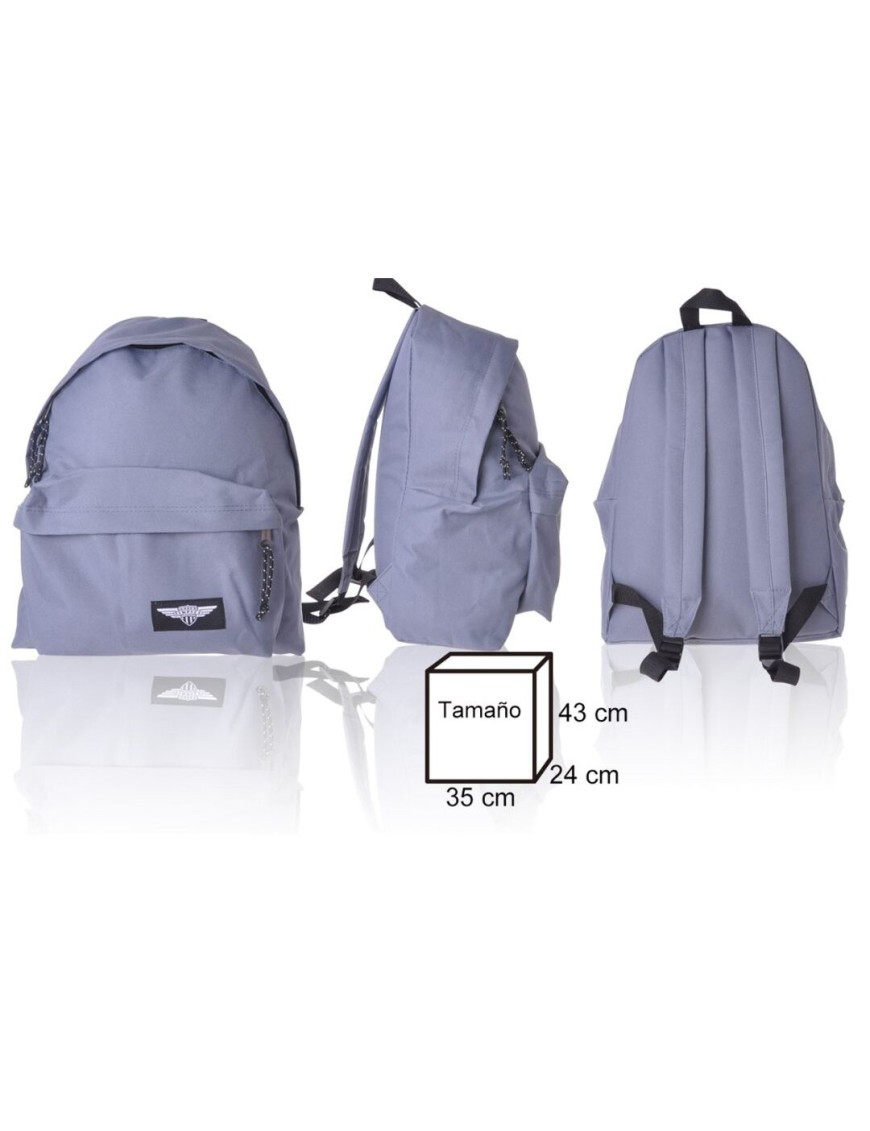 Gray backpack. SD model