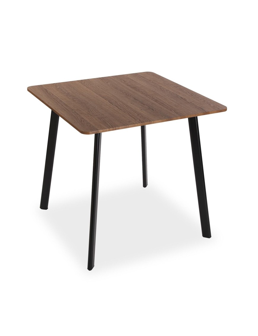 Table en bois, modèle Cronos (80 x 80 cm)