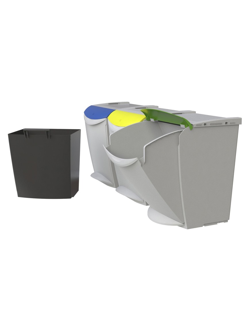 Modular garbage container. Capacity 25 liters (6 colors)