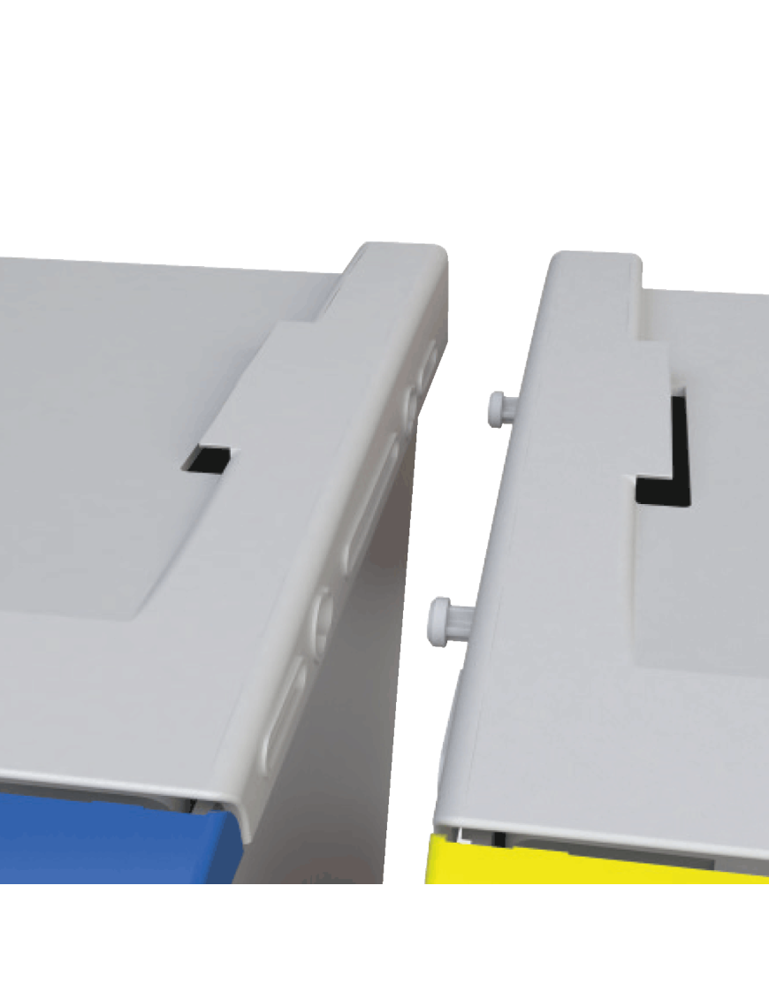 Modular garbage container. Capacity 25 liters (6 colors)