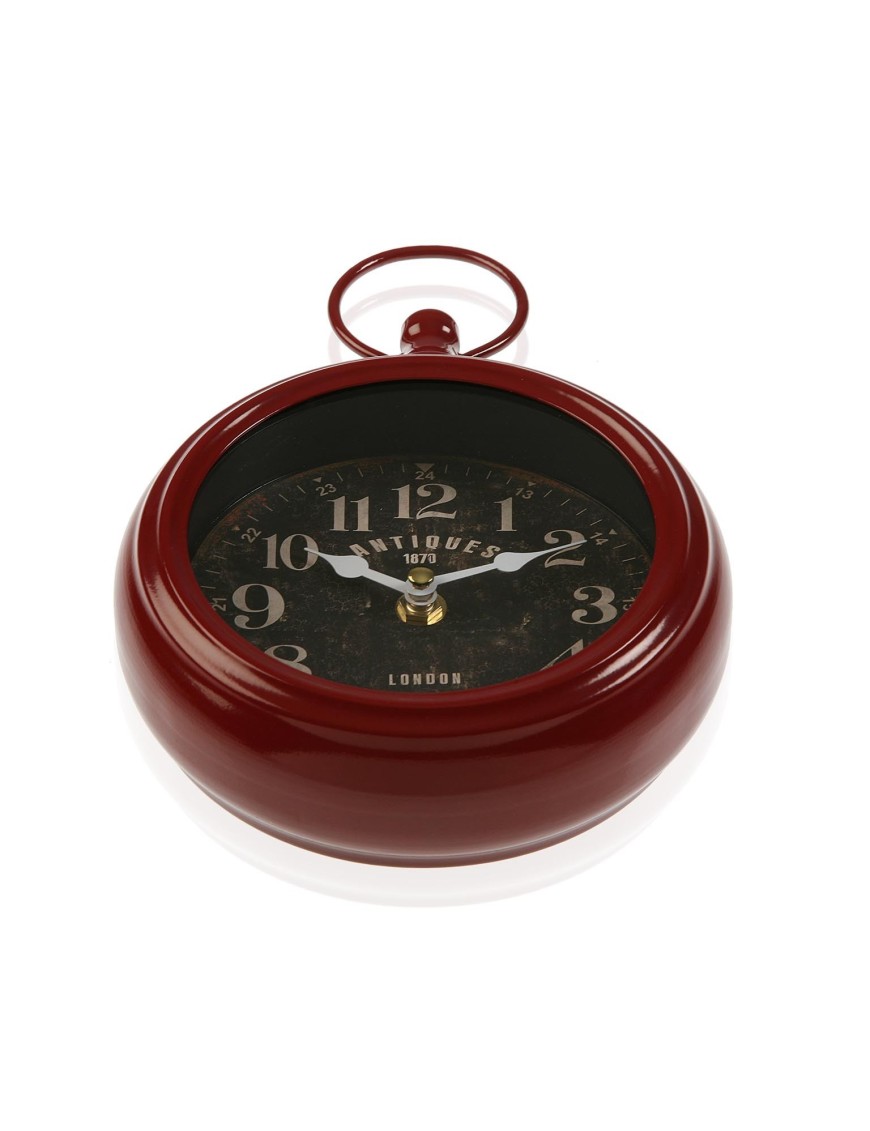 WALL CLOCK. MODEL LONDON 1870 (RED)