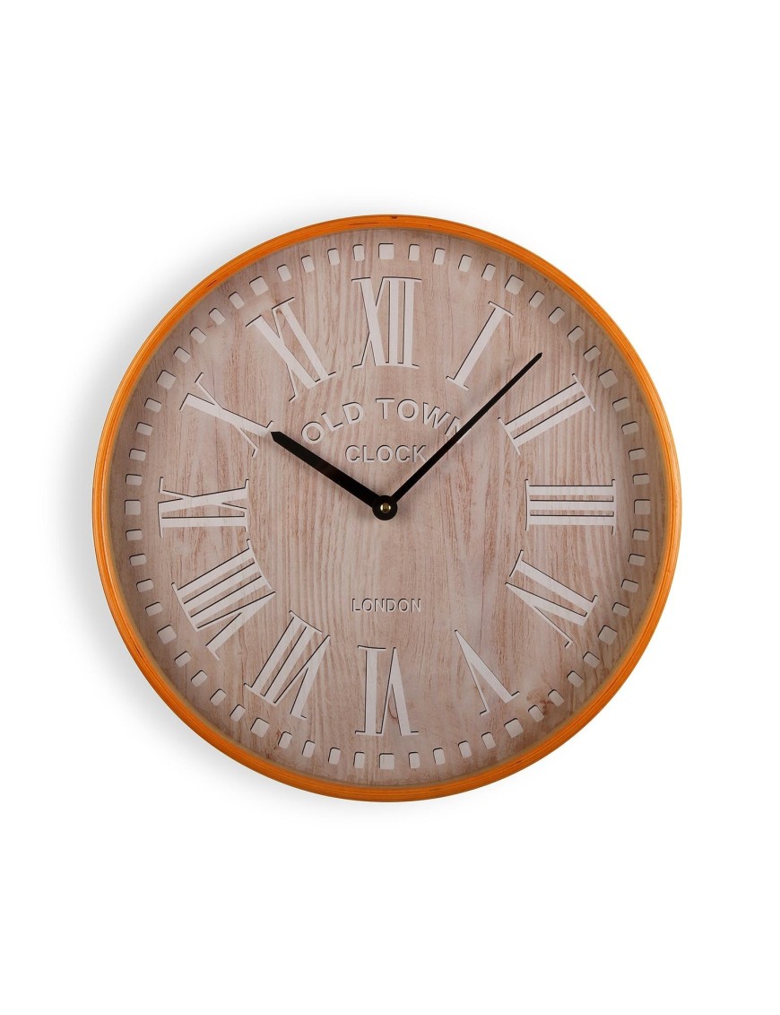 RELOJ DE PARED MADERA 40 CM MODELO MARCOS