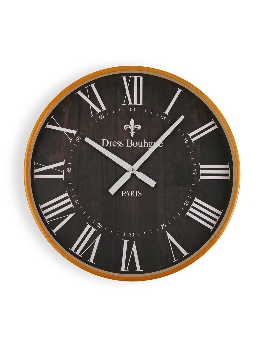 WOODEN WALL CLOCK 60CM. MODEL RESS