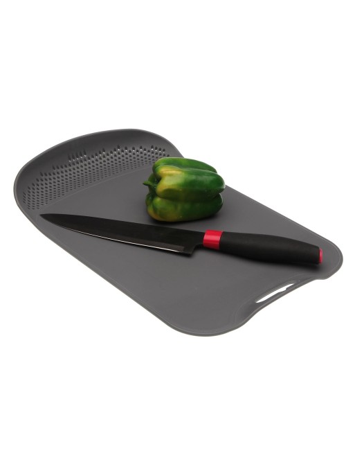 TABLA DE CORTAR ALIMENTOS COLOR GRIS