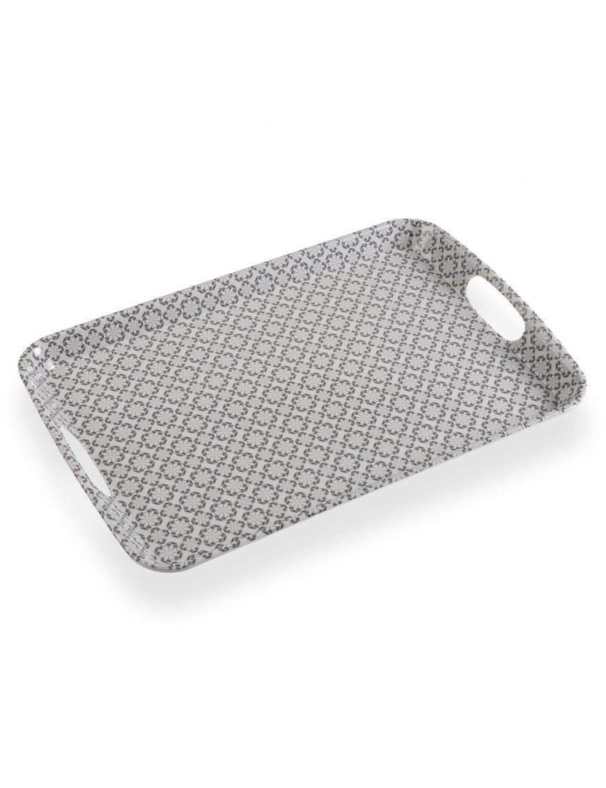 BANDEJA PARA ALIMENTOS GRIS MODELO REN