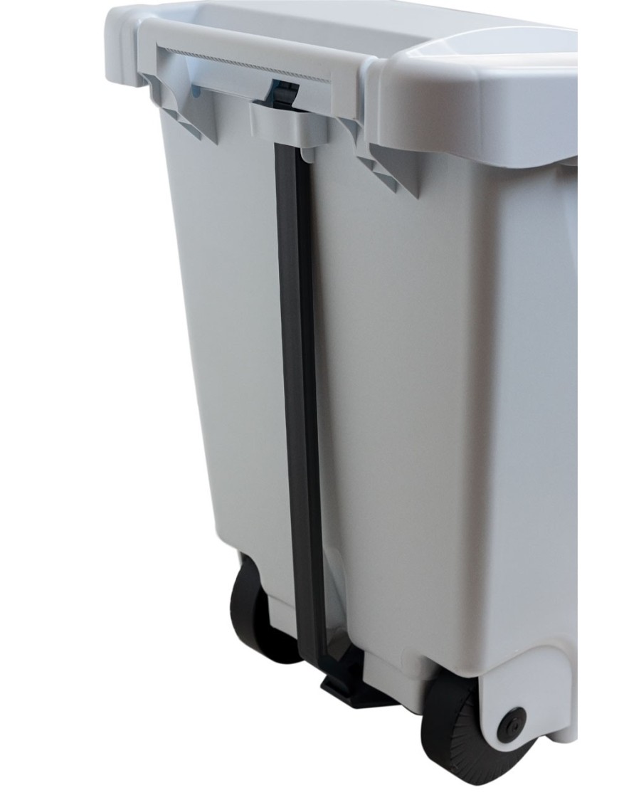 Container with pedal - 80 Liters (White)