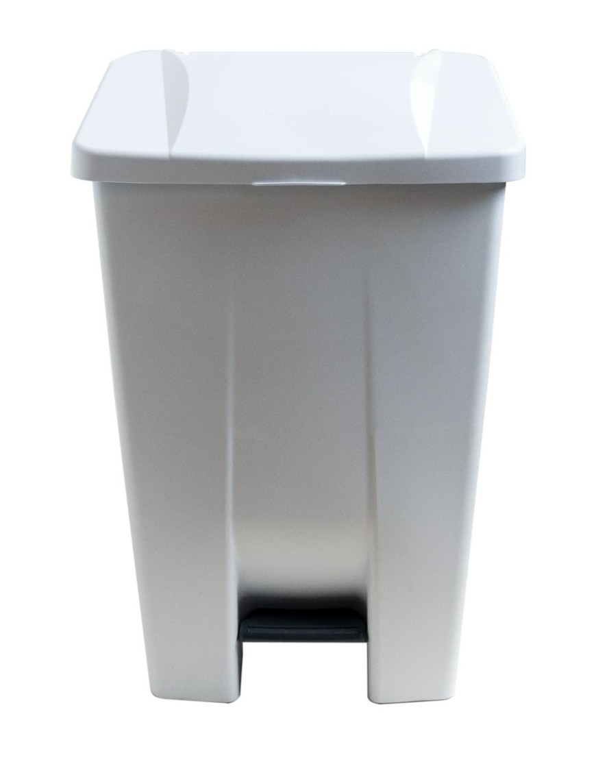 Container with pedal - 80 Liters (White)