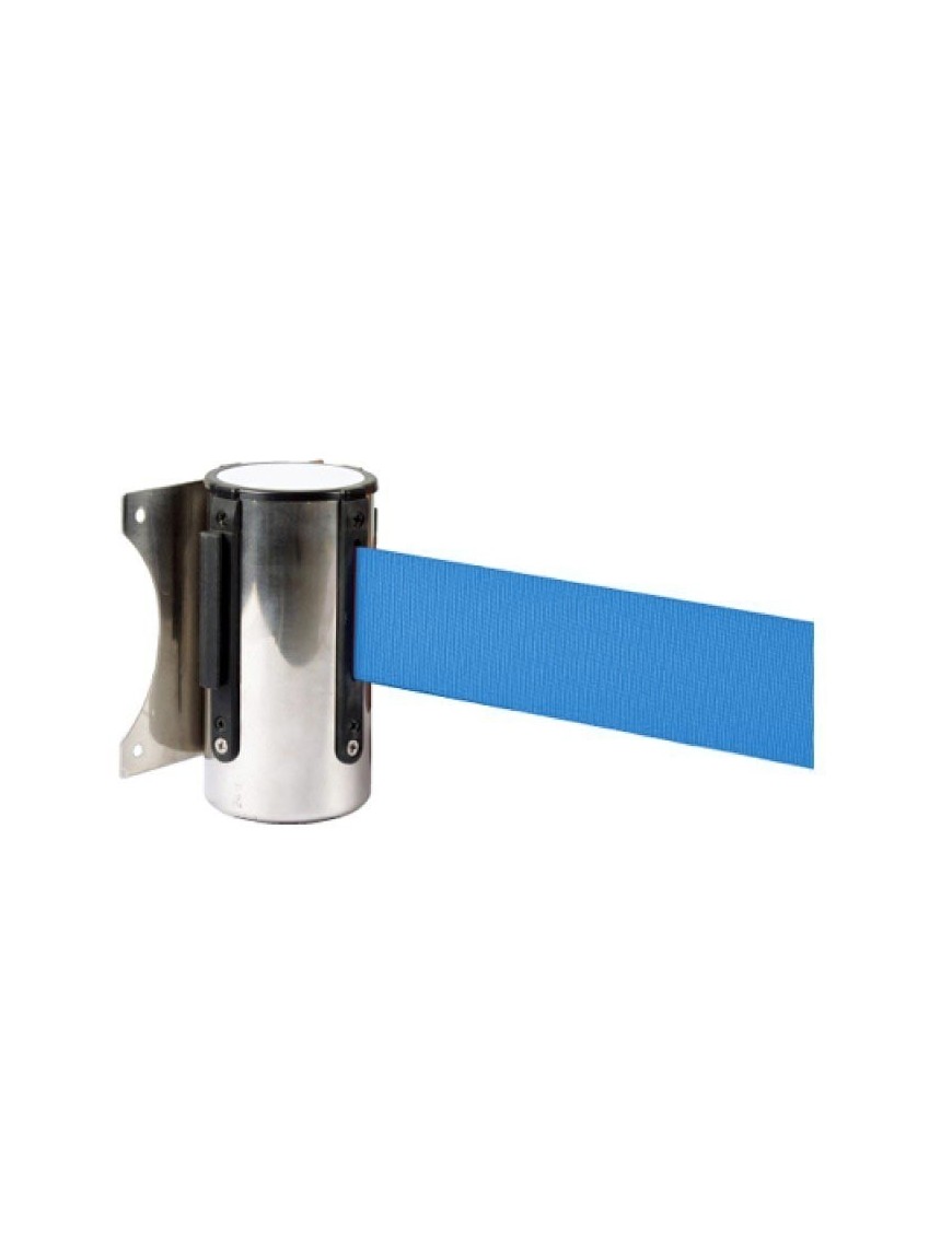 Stainless steel wall separator post with 3m tape